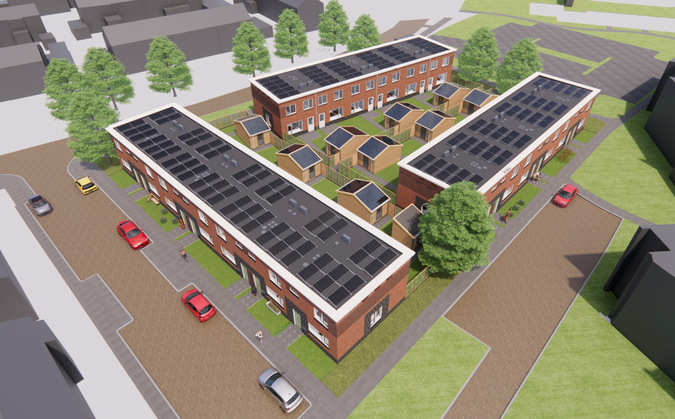 Nieuwbouw 19 woningen Sneek